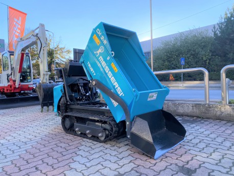 MOTOCARRIOLA CINGOLATA USATA MESSERSI TRUSTY CH2-R 16 - PARI NUOVO