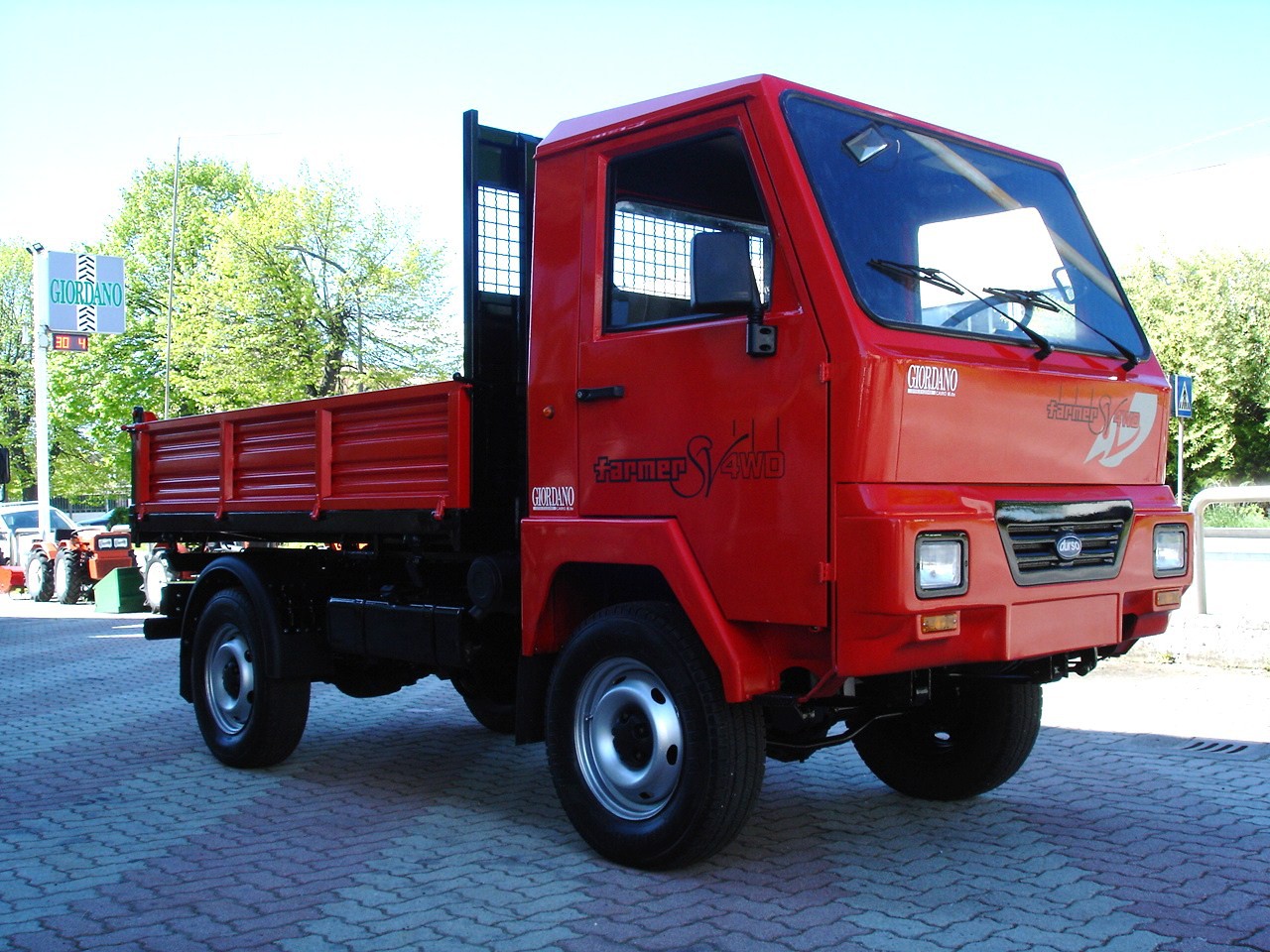 TRANSPORTER AGRICOLO USATO DURSO FARMER 480 SV 4WD - MOTOAGRICOLA